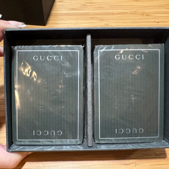 Gucci | Art | Gucci Forest Green Card Deck Set | Poshmark